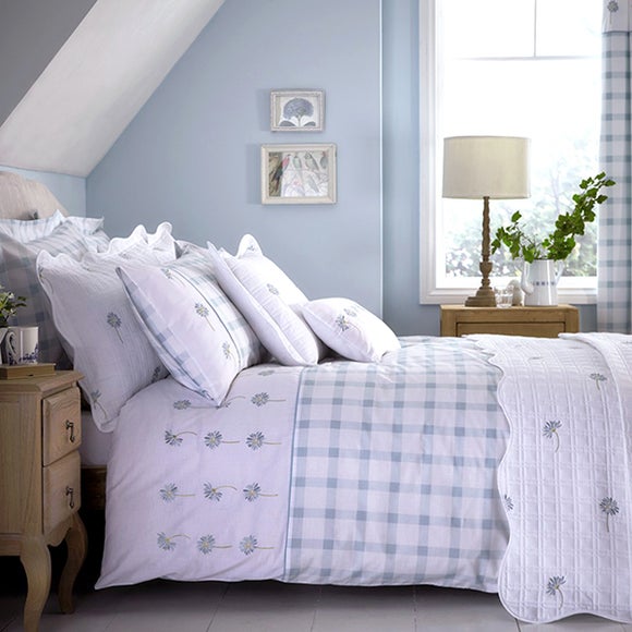 Daisy Duck-Egg Bed Linen Collection | Dunelm Daisy Duck-Egg Bed Linen Collection | Dunelm