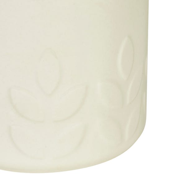 Cream Elements Vete Ceramic Kitchen Canister | Dunelm Cream Elements Vete Ceramic Kitchen Canister | Dunelm