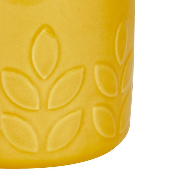 Ochre Elements Vete Ceramic Kitchen Canister | Dunelm Ochre Elements Vete Ceramic Kitchen Canister | Dunelm