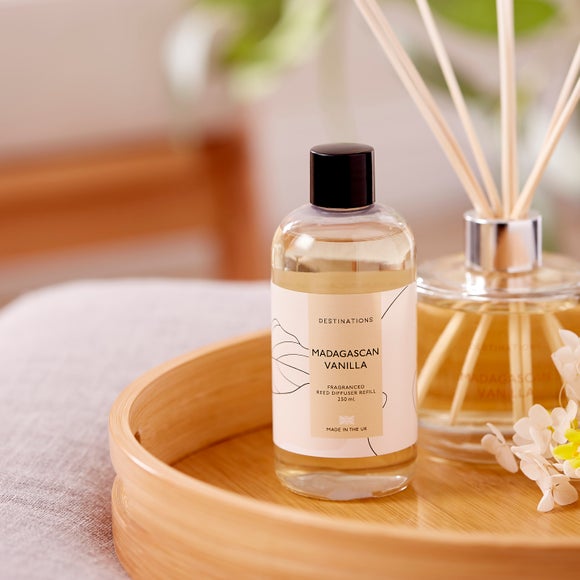 Diffuser refill oil store