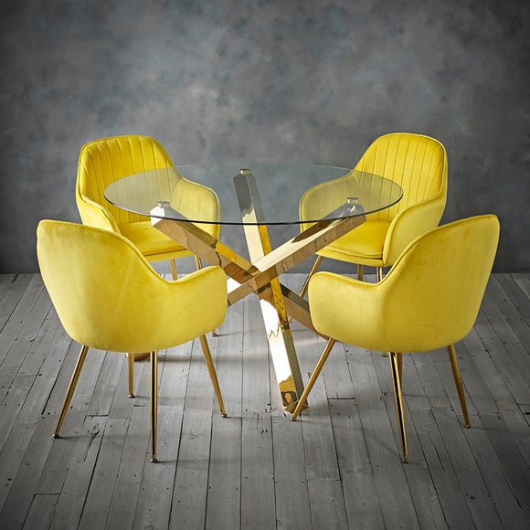 Yellow Chair Dunelm 2024 www.alhudapk