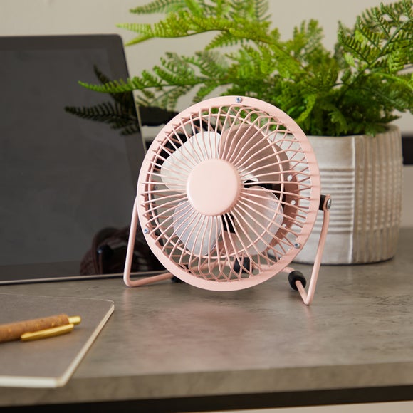 Small pink fan store