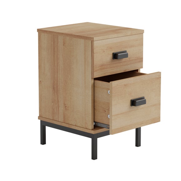Fulton Slim Bedside Table | Dunelm