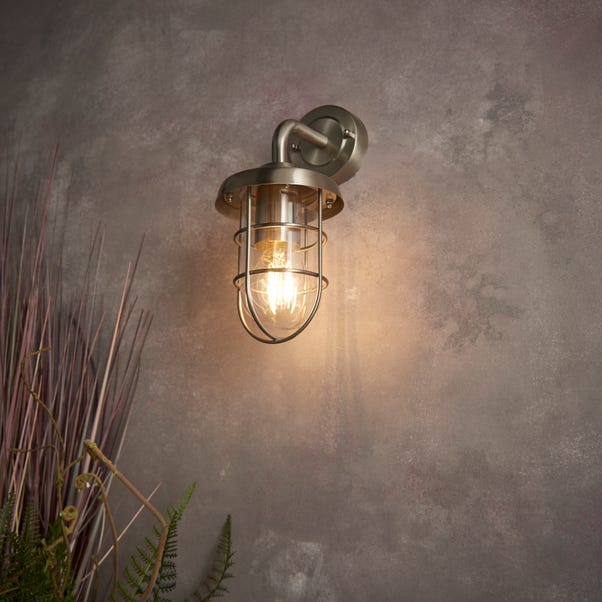 Barker Industrial Outdoor Wall Light | Dunelm Barker Industrial Outdoor Wall Light | Dunelm