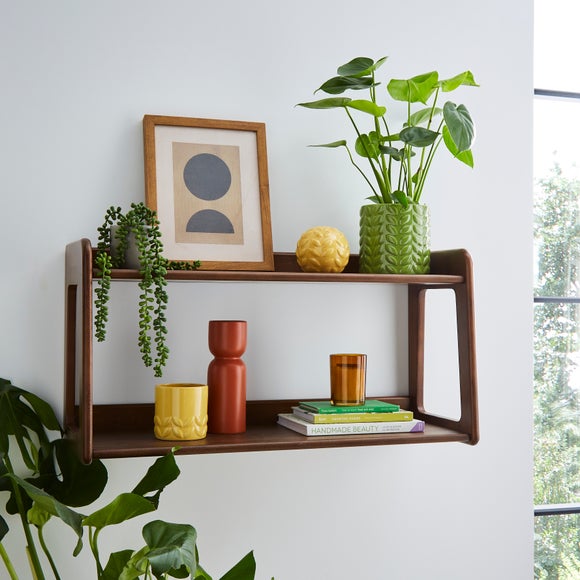 Wall shelf unit small store