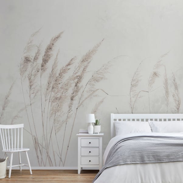 Pampas Grass Mural Dunelm