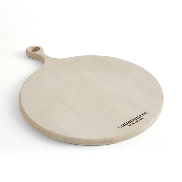 Churchgate Round Chopping Board 30cm White