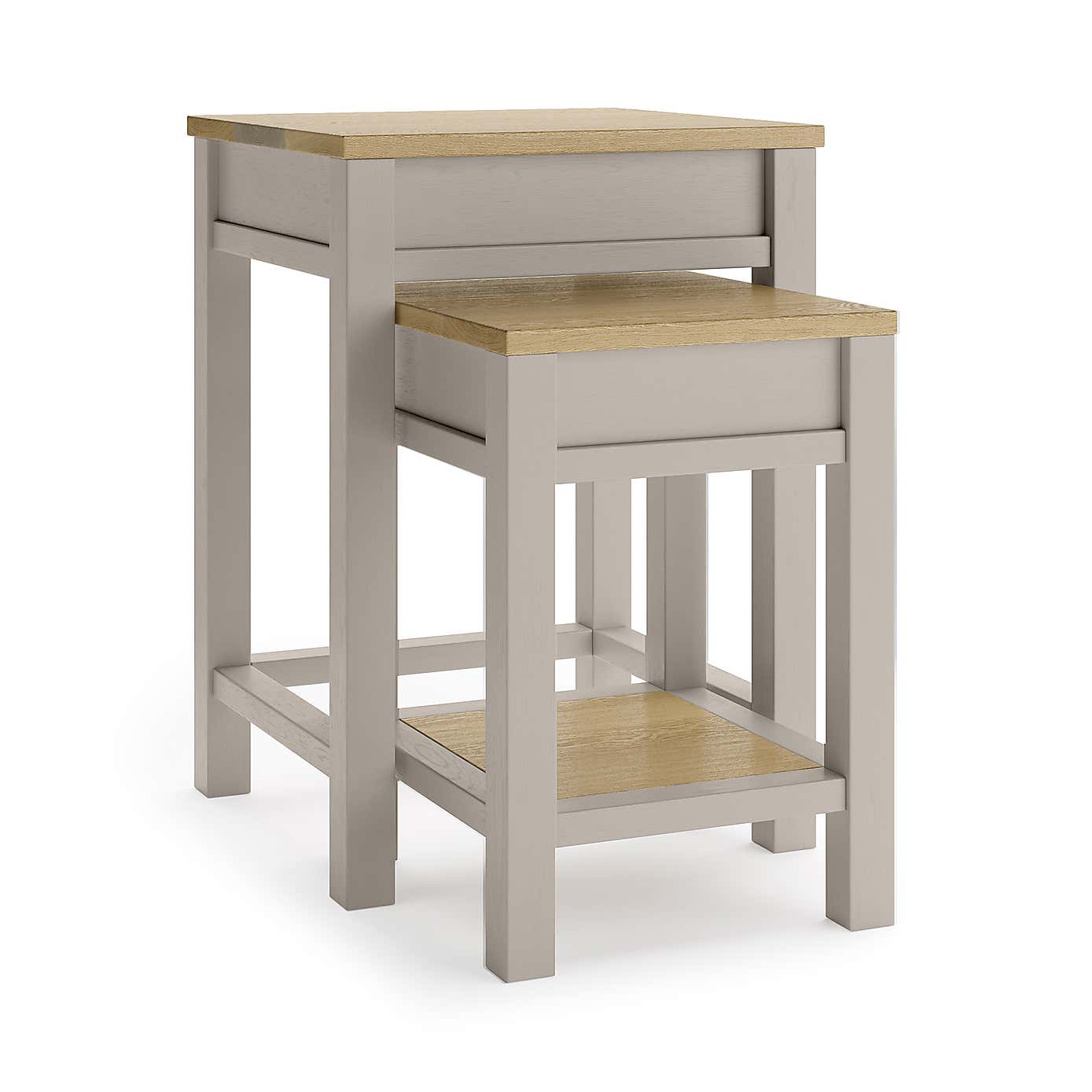 Olney Nest Of Tables With Storage Dunelm