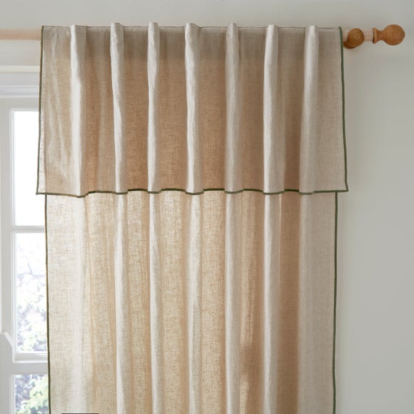 Tab top voiles store