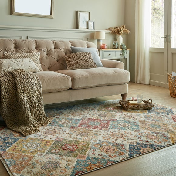 Dunelm Traditional Rugs on sale furnish well