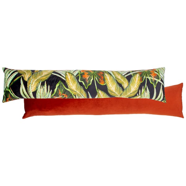 Wylder Tropics Mogori Abstract Leaves Draught Excluder | Dunelm Wylder Tropics Mogori Abstract Leaves Draught Excluder | Dunelm
