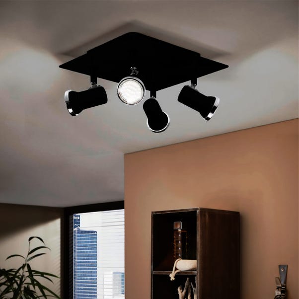 EGLO Tamara LED 4 Spotlights | Dunelm EGLO Tamara LED 4 Spotlights | Dunelm