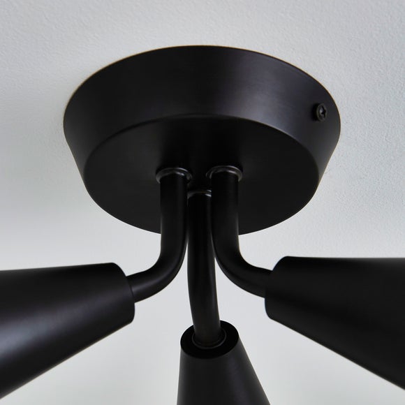 Cone 3 Light Ceiling Fitting | Dunelm