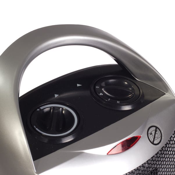 Igenix 1800W Grey PTC Ceramic Fan Heater | Dunelm Igenix 1800W Grey PTC Ceramic Fan Heater | Dunelm