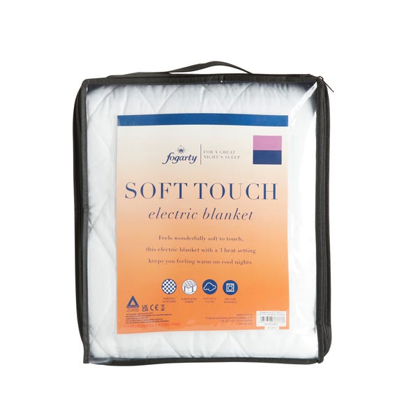 Fogarty Soft Touch Embossed Electric Blanket Dunelm