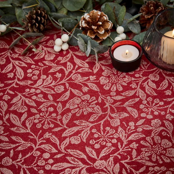 Chartwell Jacquard Tablecloth | Dunelm