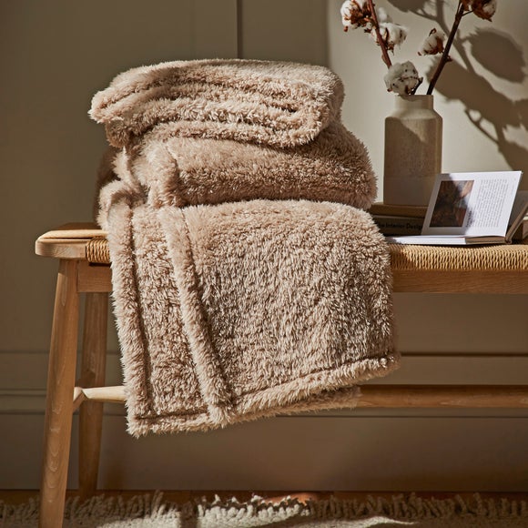 Dunelm teddy bear throw store