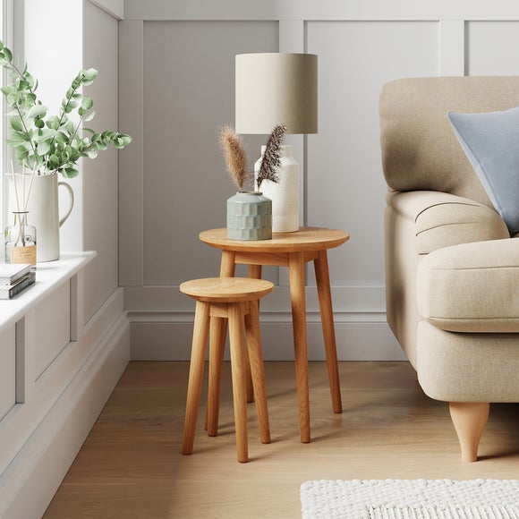 Dunelm sherbourne nest of tables store