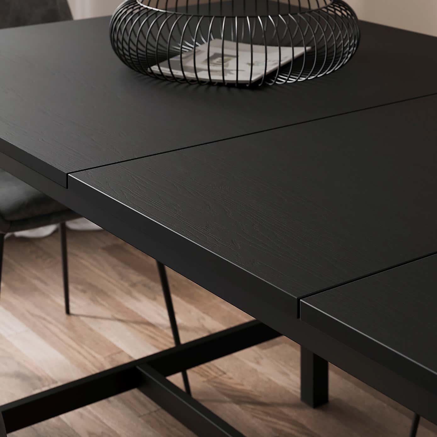 Fulton 6 Seater Rectangular Extendable Dining Table | Dunelm Fulton 6 Seater Rectangular Extendable Dining Table | Dunelm