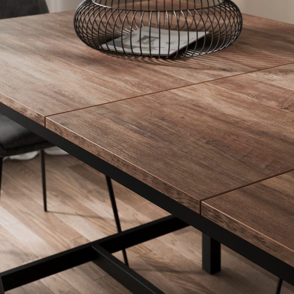 Fulton 6 Seater Rectangular Extendable Dining Table | Dunelm Fulton 6 Seater Rectangular Extendable Dining Table | Dunelm
