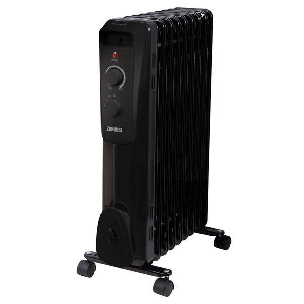 Zanussi 2kW 9 Fin Oil Filled Radiator | Dunelm Zanussi 2kW 9 Fin Oil Filled Radiator | Dunelm