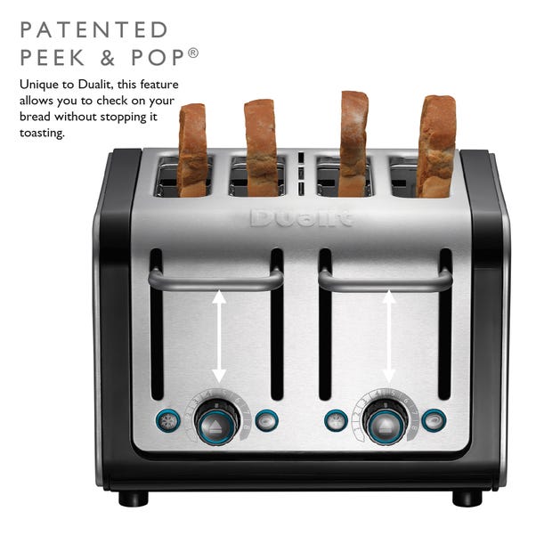 Dualit Architect Stainless Steel 4 Slot Toaster | Dunelm Dualit Architect Stainless Steel 4 Slot Toaster | Dunelm