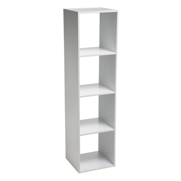 Mix and Modul Cube Organiser High 4 Shelf Unit Dunelm