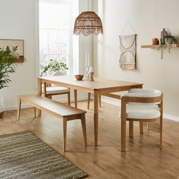 Hudson 2 3 Seater Dining Bench