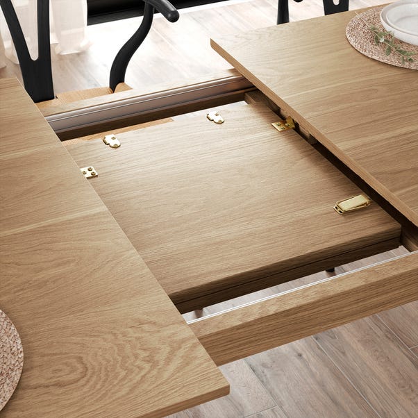 Hudson Rectangular Extendable Dining Table | Dunelm Hudson Rectangular Extendable Dining Table | Dunelm
