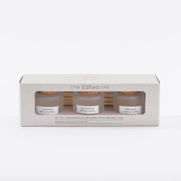Bergamot Eucalyptus And Camomile Diffuser T Set Dunelm