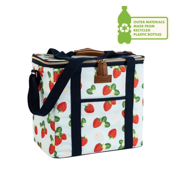 Strawberries & Cream Insulated 20 Litre Family Sized Picnic Cool Bag ... Strawberries & Cream Insulated 20 Litre Family Sized Picnic Cool Bag ...
