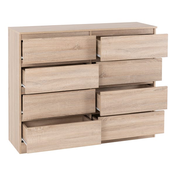 Walker 8 Drawer Chest Dunelm