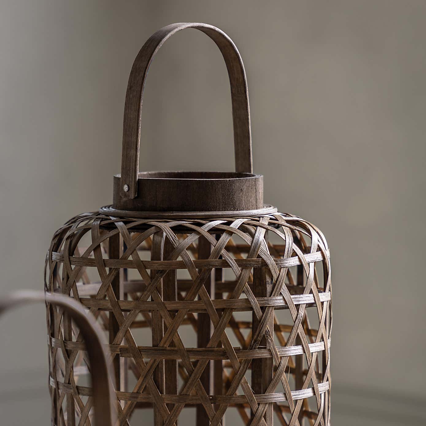 Hittle Bamboo Lantern Dunelm Hittle Bamboo Lantern Dunelm