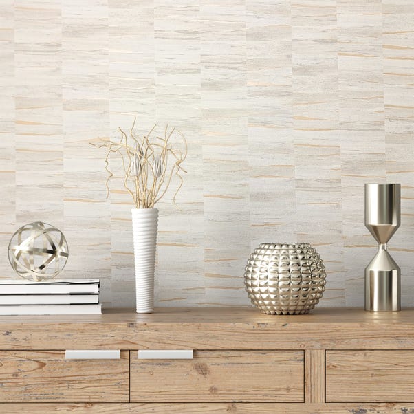 Offset Texture Hybrid Tactile Metallic Wallpaper | Dunelm Offset Texture Hybrid Tactile Metallic Wallpaper | Dunelm