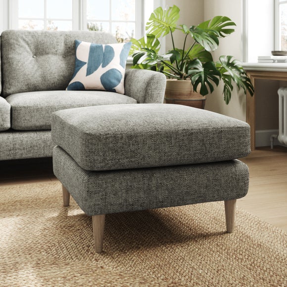 Dunelm grey footstool store