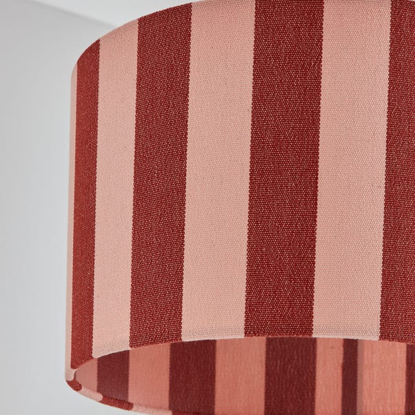 Beatrice Stripe Drum Lamp Shade | Dunelm Beatrice Stripe Drum Lamp Shade | Dunelm