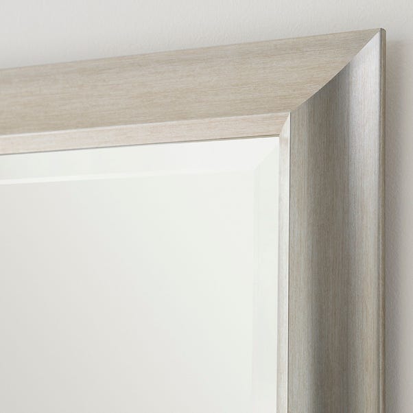 Yearn Modern Bevelled Narrow Full Length Wall Mirror | Dunelm Yearn Modern Bevelled Narrow Full Length Wall Mirror | Dunelm