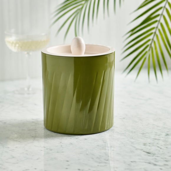 Olive Ice Bucket | Dunelm