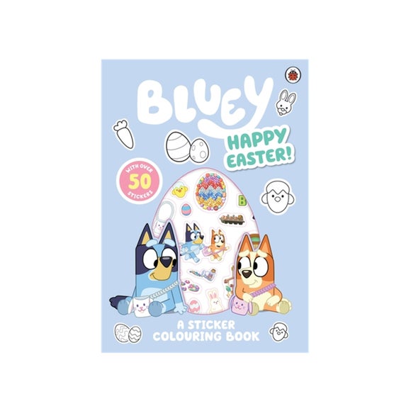 Bluey Happy Easter Sticker & Colouring Book | Dunelm