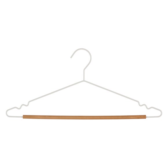Set of 6 Wooden Bar Hangers | Dunelm