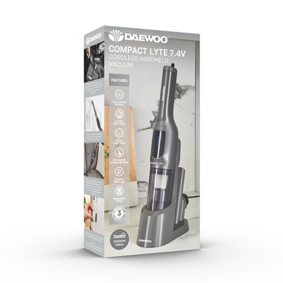 Daewoo Handheld Vacuum & Charging Stand | Dunelm