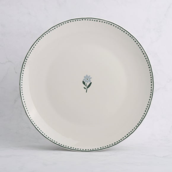 Vintage Ditsy Floral Dinner Plate | Dunelm