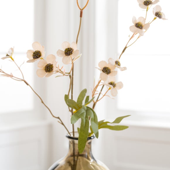 Artificial Arrowood Flower Spray | Dunelm
