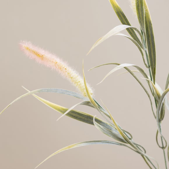 Artificial Reed Grass Spray | Dunelm