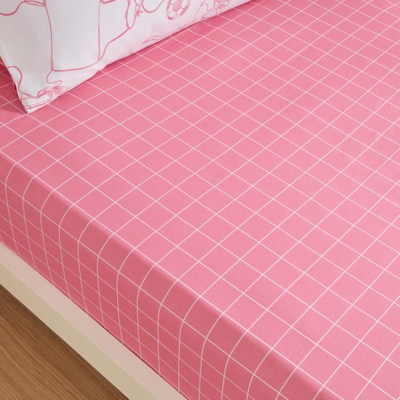 Set of 2 Football Doodles Fitted Sheets | Dunelm
