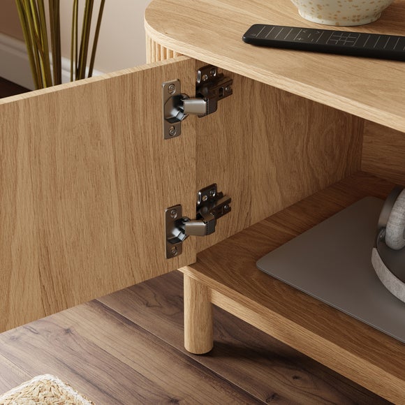 Return - Mateo Extra Wide TV Unit For TVs Up To 75" | Dunelm