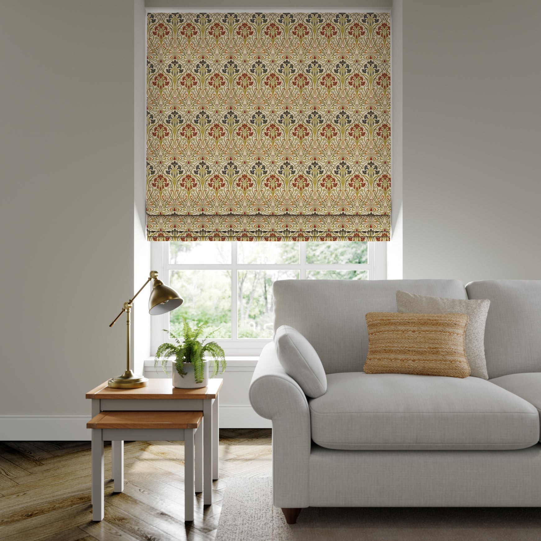 Lucetta Made to Measure Roman Blind | Dunelm