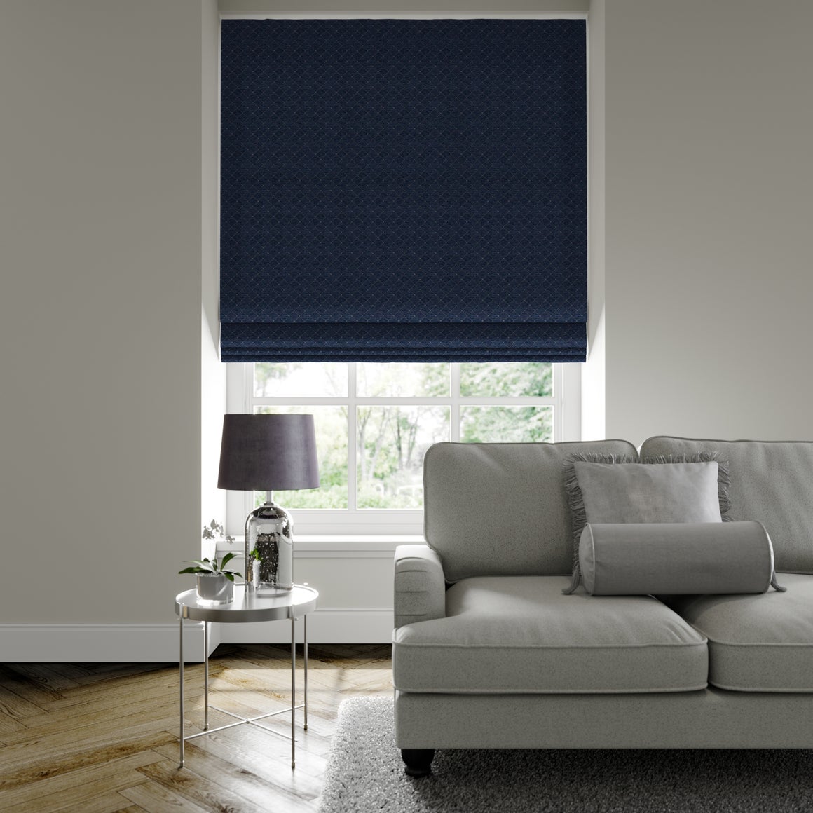 Solitaire Made to Measure Roman Blind | Dunelm