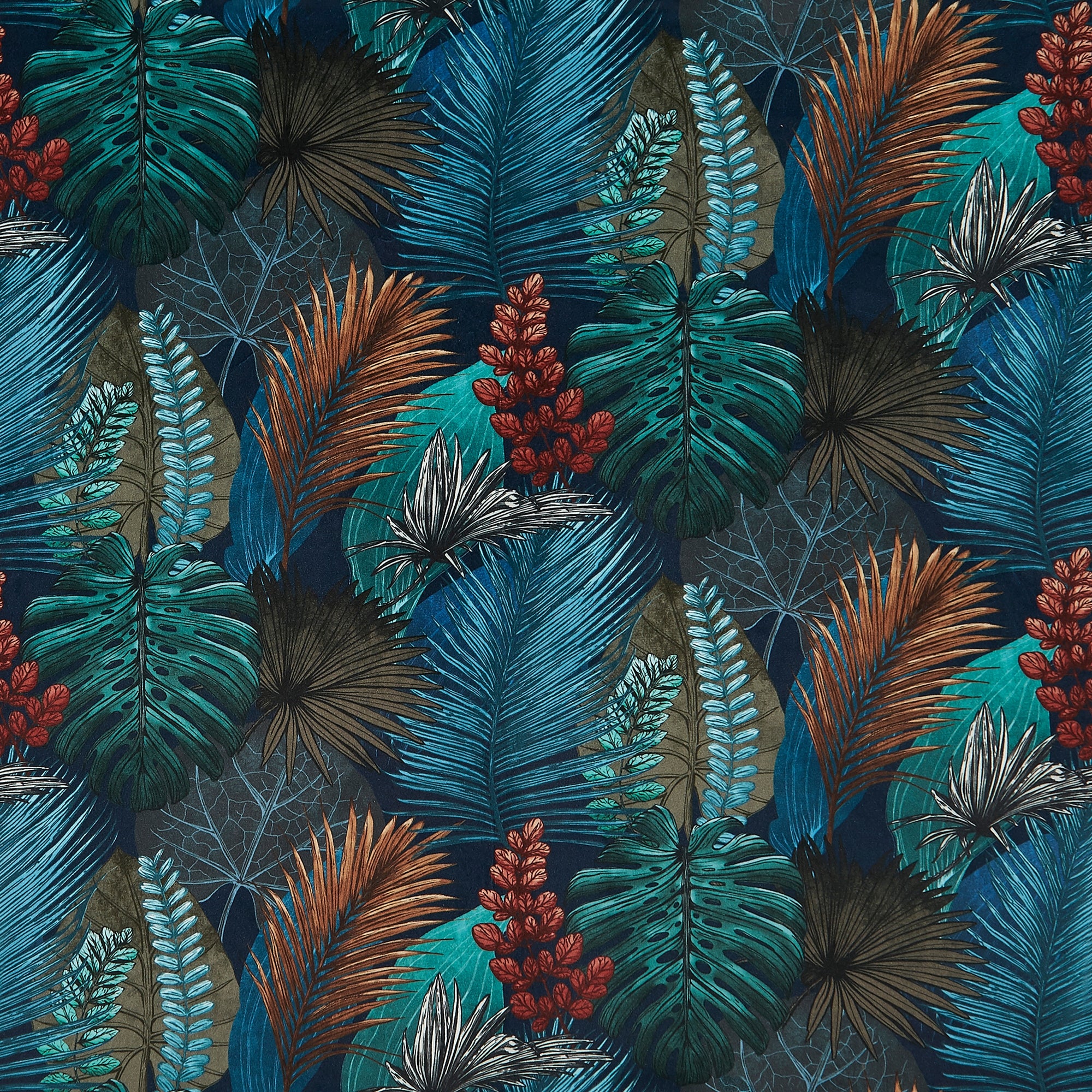 Rainforest Made to Measure Fabric By the Metre | Dunelm