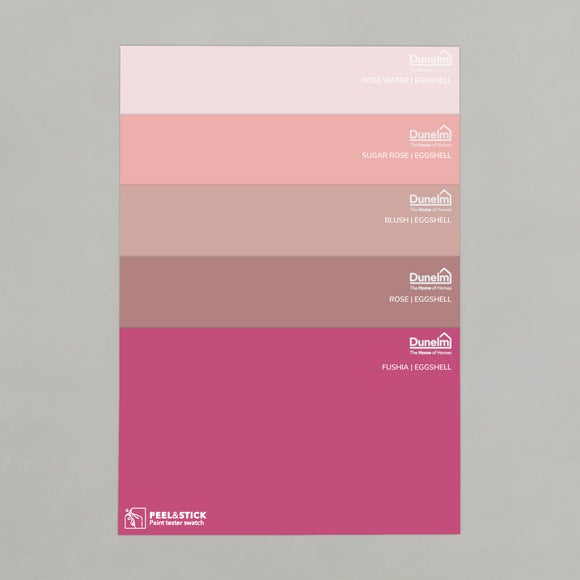 Pink paint swatches store